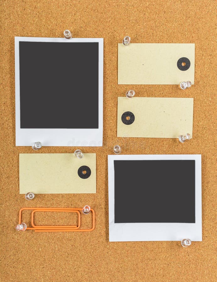 Cork board stock image. Image of cork, paper, corkboard - 64629731