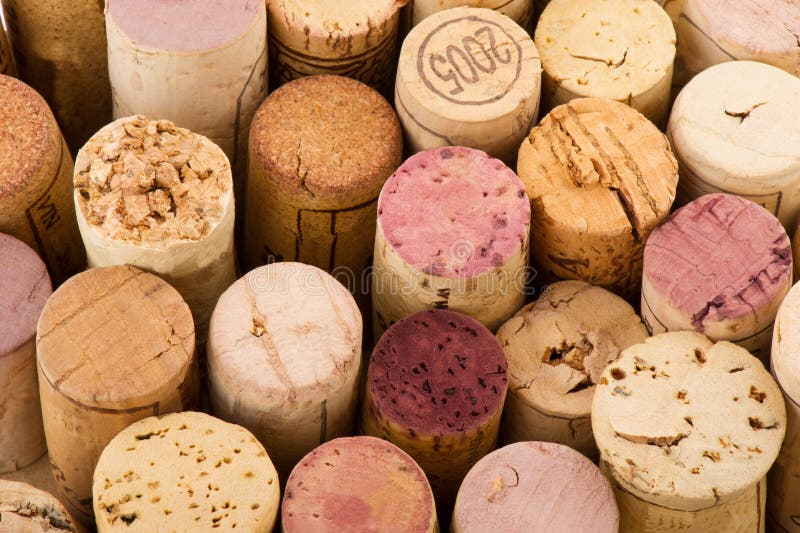 Cork from bottles stock photo. Image of wine, corks, used - 17030774
