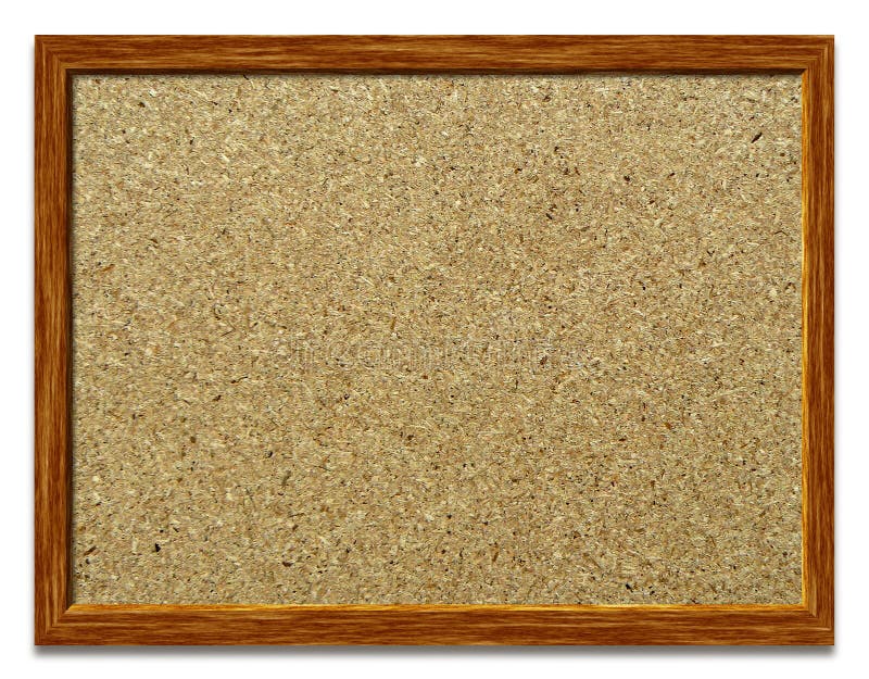 Cork Bulletin Board stock photo. Image of isolated, cork - 17593816