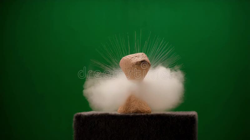Cork Exploding on Green Screen Background Stock Video - Video of effect ...
