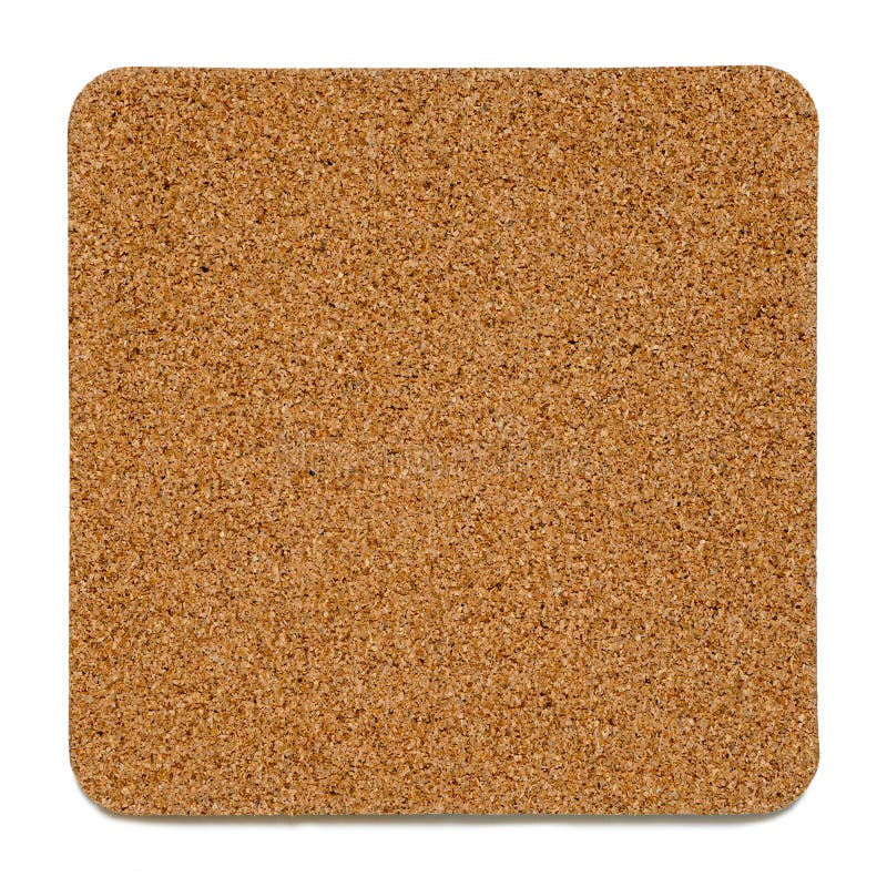 Cork plate isolated stock photo. Image of plate, view - 59678662