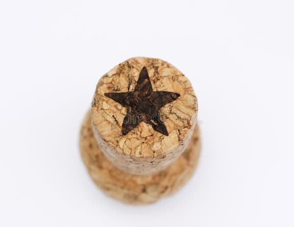 Cork with a star stock image. Image of view, studio, cork - 43704109