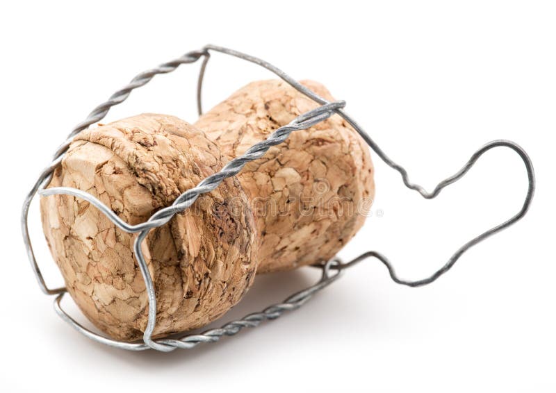 Cork and wire. stock image. Image of luxury, macro, party - 60188983