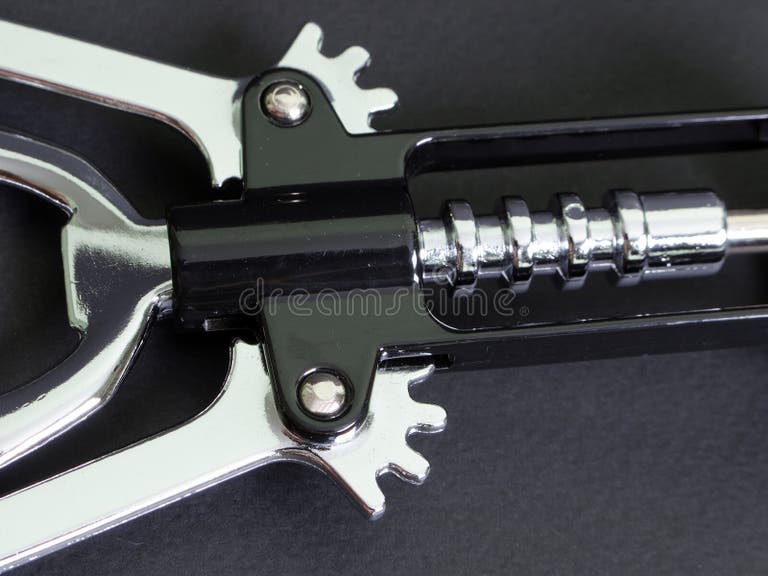 Corkscrew stock photo. Image of opener, knife, blade - 10910634