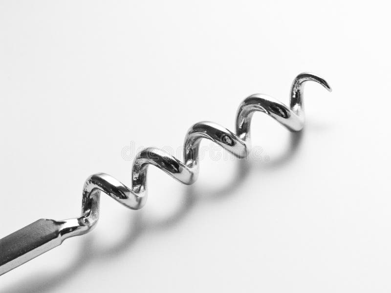 Corkscrew stock image. Image of restaurant, cork, drink - 14507657
