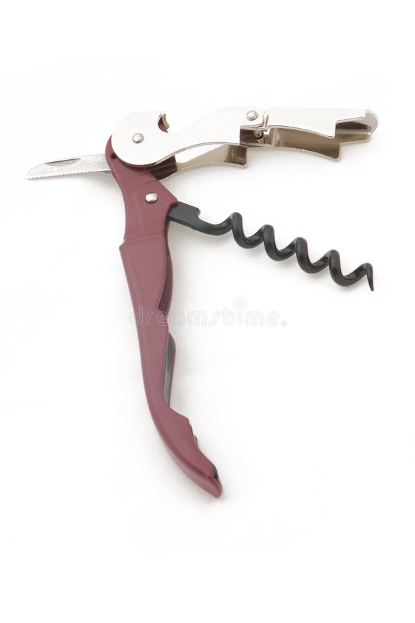Corkscrew stock photo. Image of alcoholic, open, brown - 20794966