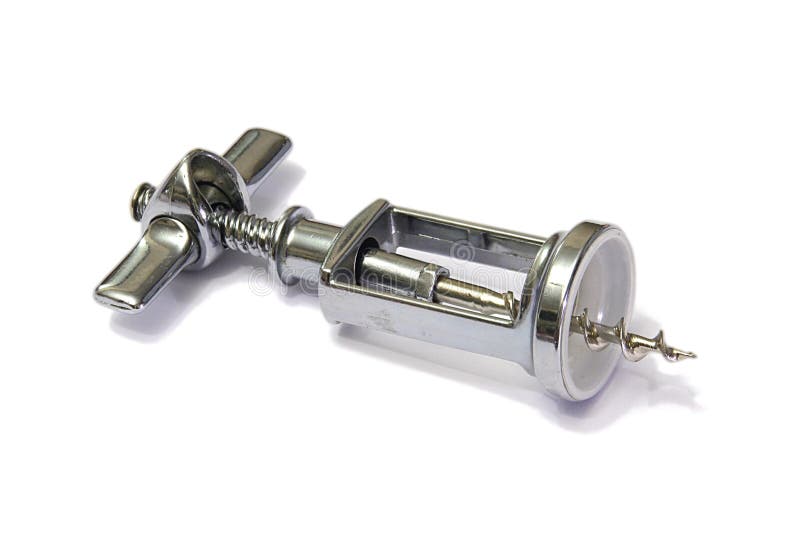 Corkscrew stock photo. Image of drill, close, shine, corkscrew - 312344