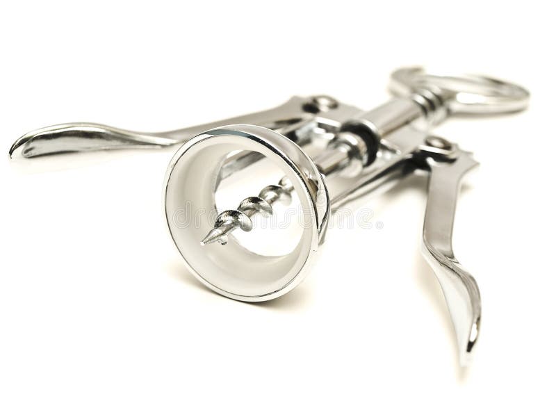 Corkscrew stock image. Image of open, tool, steel, metal - 7635747