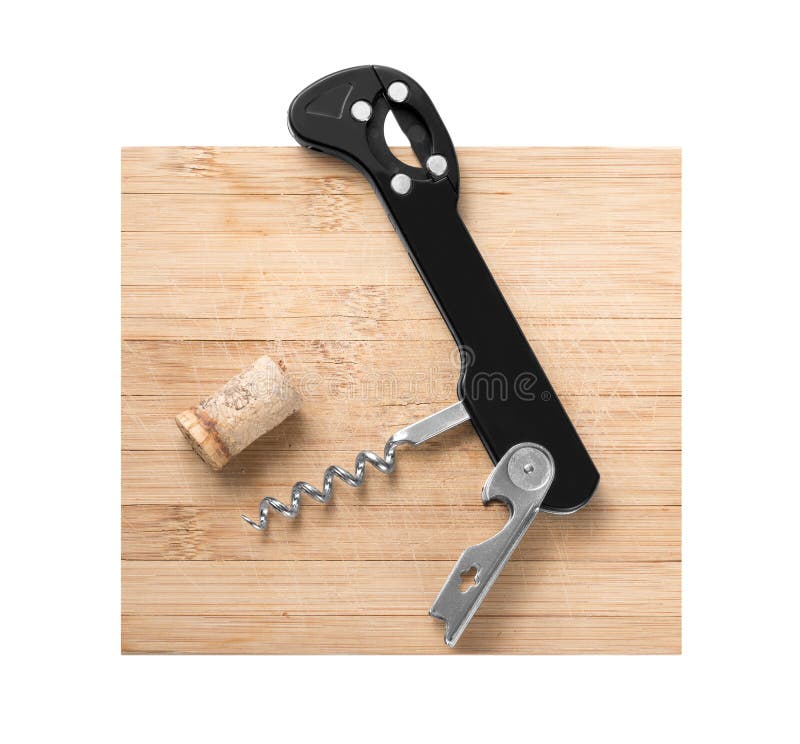 Corkscrew Bottle Opener stock image. Image of stopper - 46505915