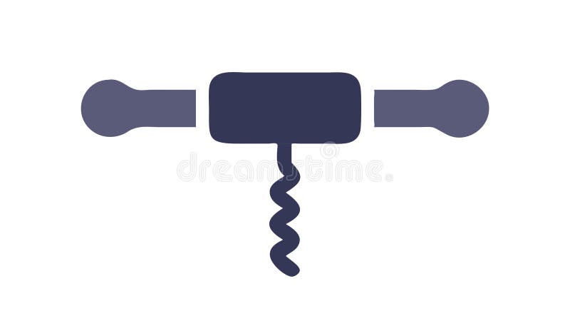 Corkscrew Bottle Opener Icon for Wine or Beverages , Vector Design ...