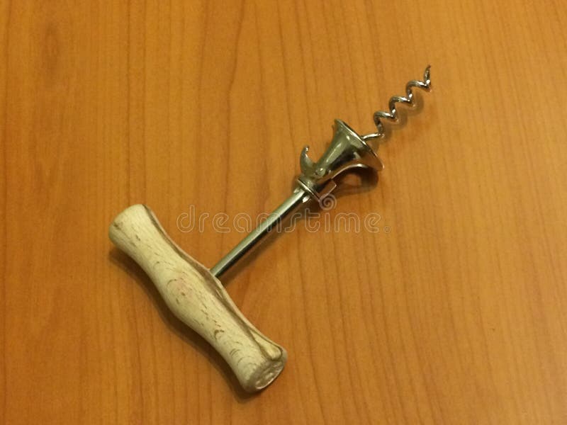 The corkscrew stock photo. Image of corkscrew, opener - 42665532