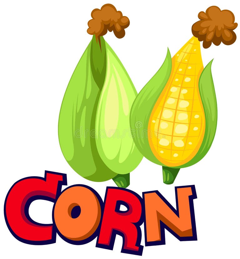Corn Letter Stock Illustrations – 1,665 Corn Letter Stock Illustrations ...