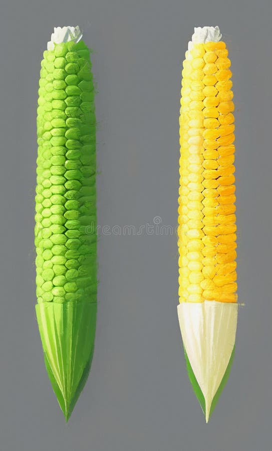 Corn - Abstract Digital Art Stock Illustration - Illustration of fairy ...