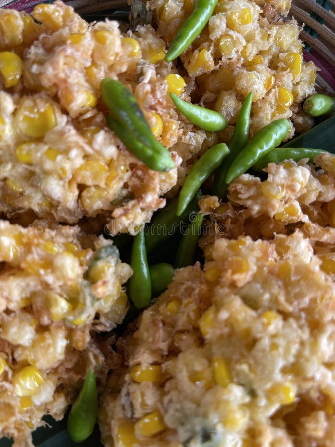Corn Bakwan is One of Indonesia S Traditional Foods Stock Photo - Image ...