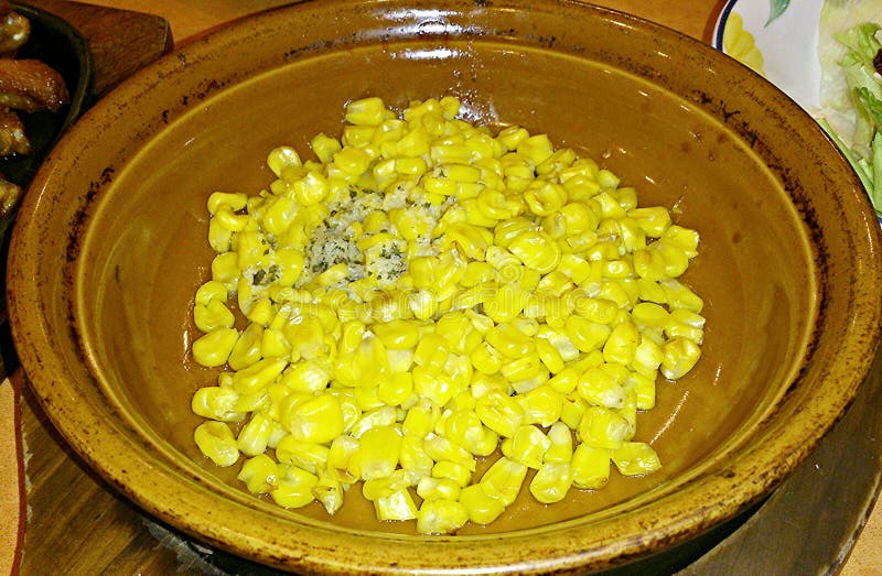 Corn stock image. Image of yellow, bowl, staple, starch - 44897081