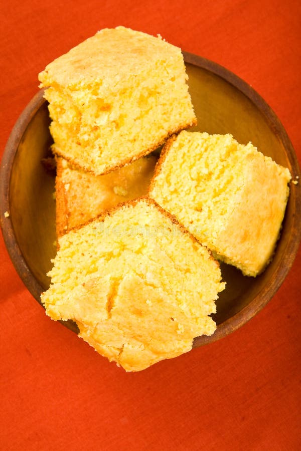 Corn Bread stock image. Image of wood, cube, square, meal - 10568123
