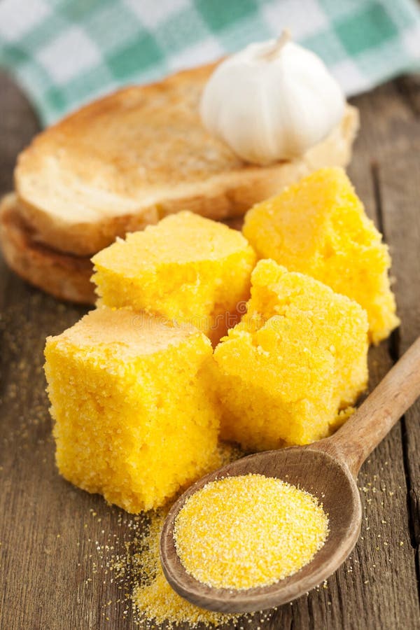 Corn bread stock image. Image of garlic, cornmeal, wood - 34939157