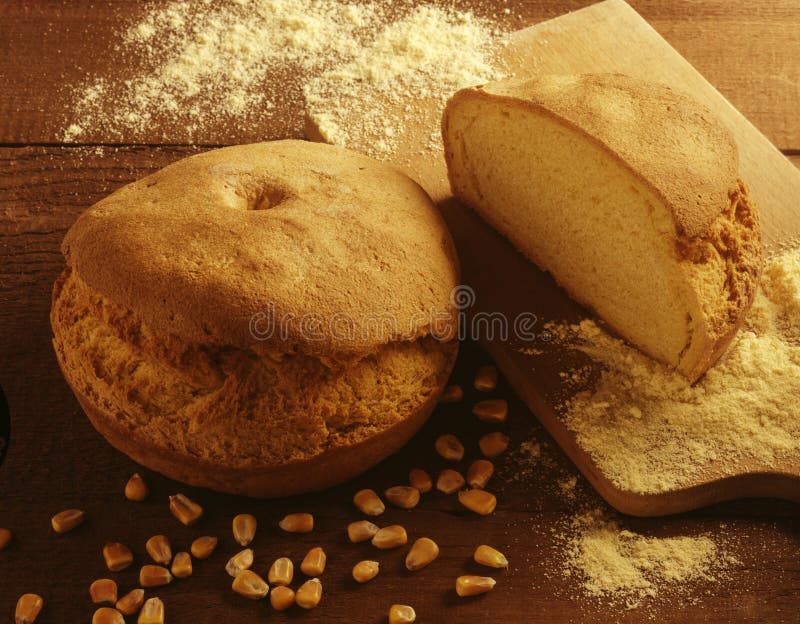 Corn bread loaf stock photo. Image of basque - 23702688