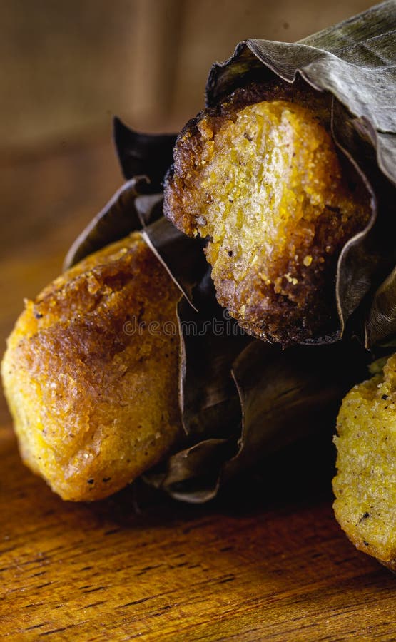 Corn Bread Made with Manioc Flour. Typical Bread from Portugal and ...