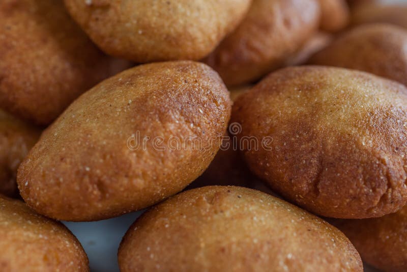 Corn Bread. Mchadi - Traditional Georgian Cornbread Stock Photo - Image ...