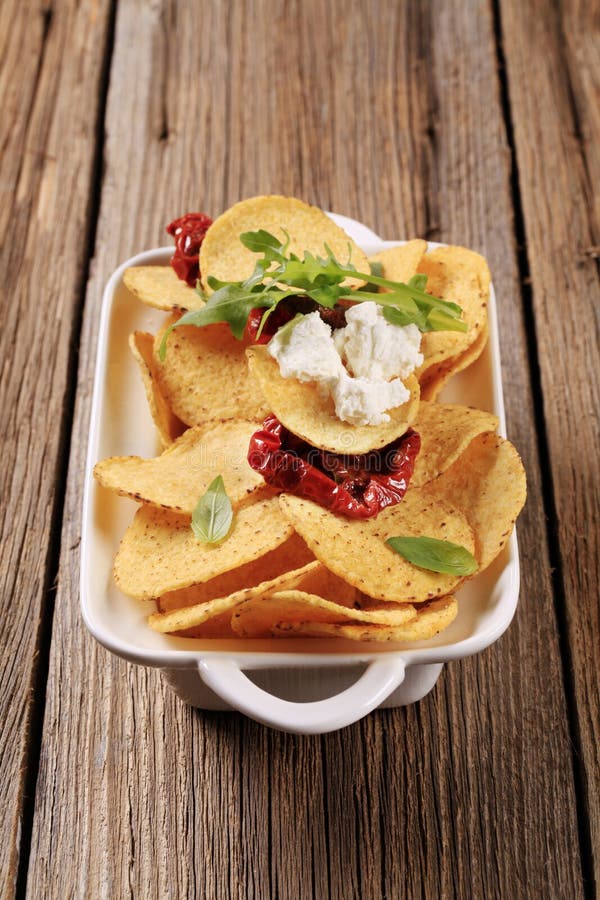 Corn chips stock photo. Image of dish, tomato, tortilla - 23404834