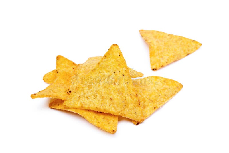 Corn Chips,triangle, Nachos Stock Photo - Image of pile, dinner: 102098196