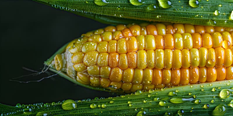 Corn close-up stock photo. Image of plant, agriculture - 325721356