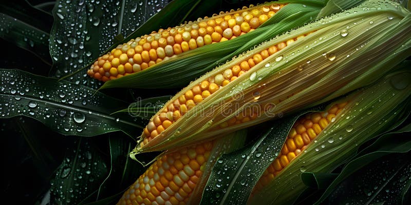 Corn close-up stock photo. Image of food, garden, maize - 325722100