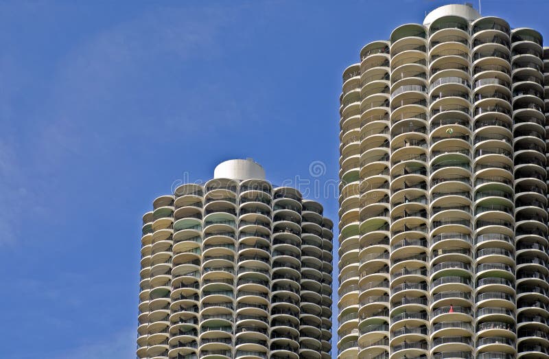 Chicago by day stock image. Image of illinois, famous - 1730713
