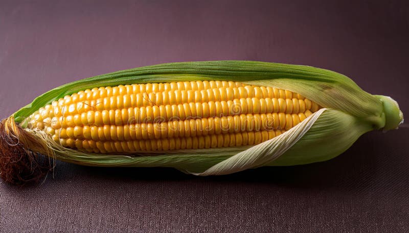 Corn on the cob stock illustration. Illustration of salad - 339977196