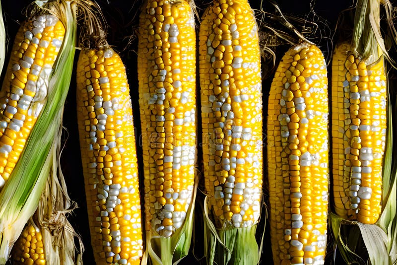 Corn on the Cob, a Natural Food Ingredient, Fresh Farm Harvest Stock ... Corn on the Cob, a Natural Food Ingredient, Fresh Farm Harvest Stock ...