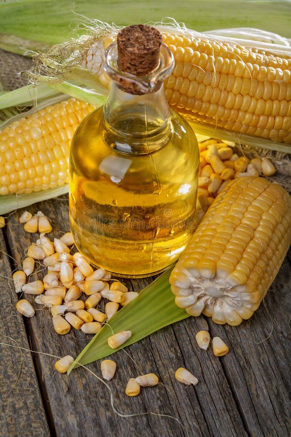 Corn with corn oil stock image. Image of cooking, closeup - 43394131