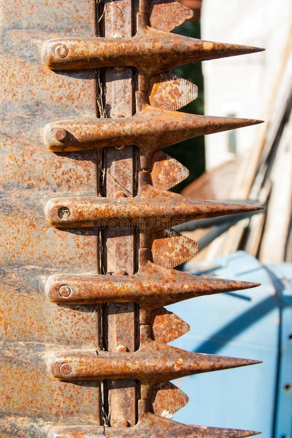 Corn cutter stock image. Image of dangerous, tractor - 42177599