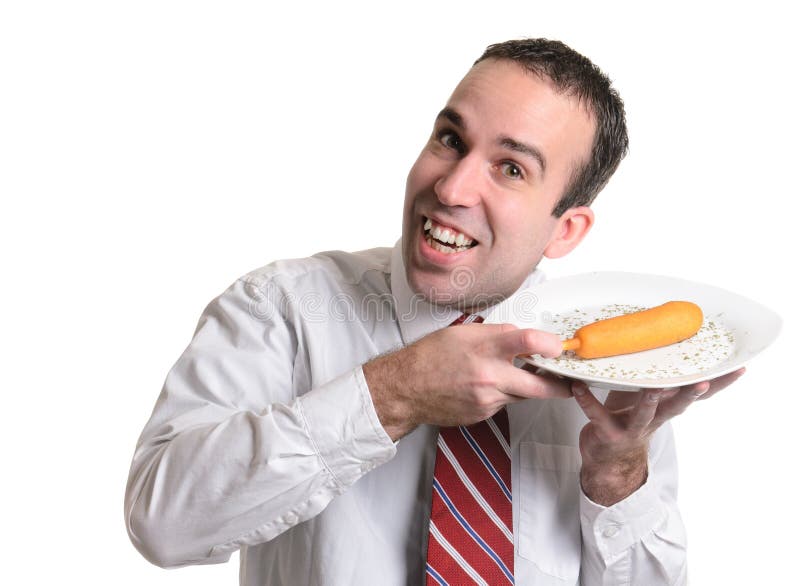 Gross Corn Dog stock photo. Image of supper, gross, corn - 18794348