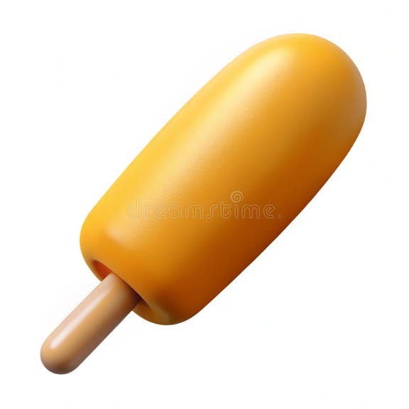 Corn Dog 3D Icon stock illustration. Illustration of food - 360717358