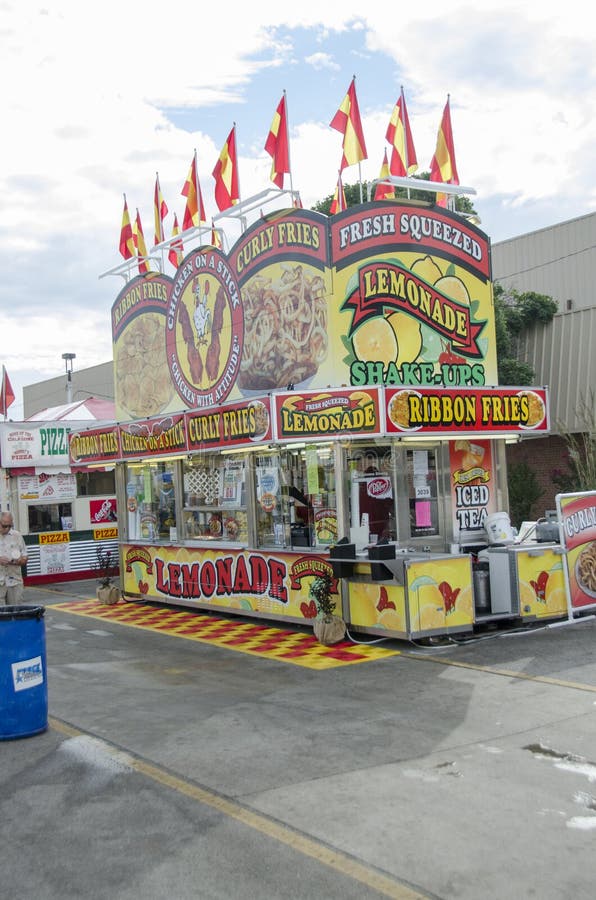 Corn Dog Fair Booth editorial photography. Image of oklahoma - 44578462