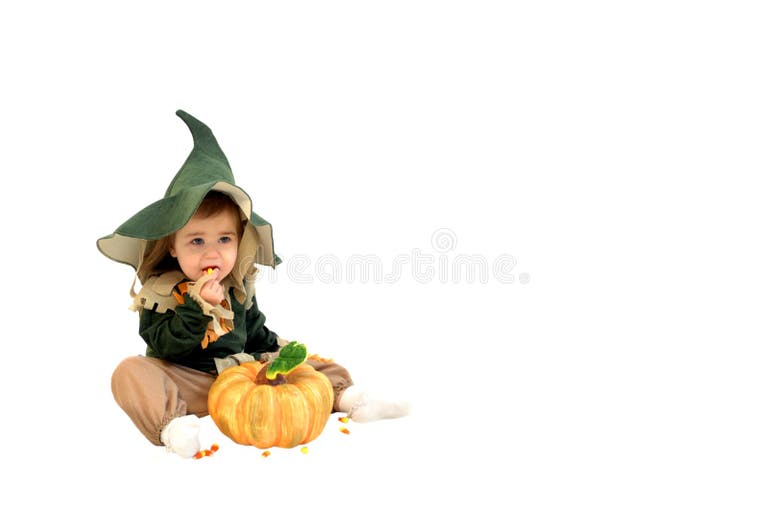 Sweet Scarecrow Costume Girls Stock Photos - Free & Royalty-Free Stock ...