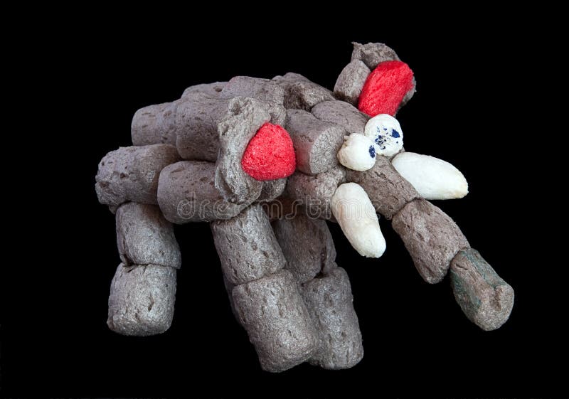 The corn elephant. stock photo. Image of cute, homemade - 10745396