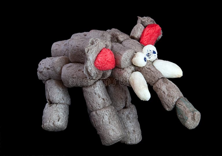 The corn elephant. stock photo. Image of cute, homemade - 10745396