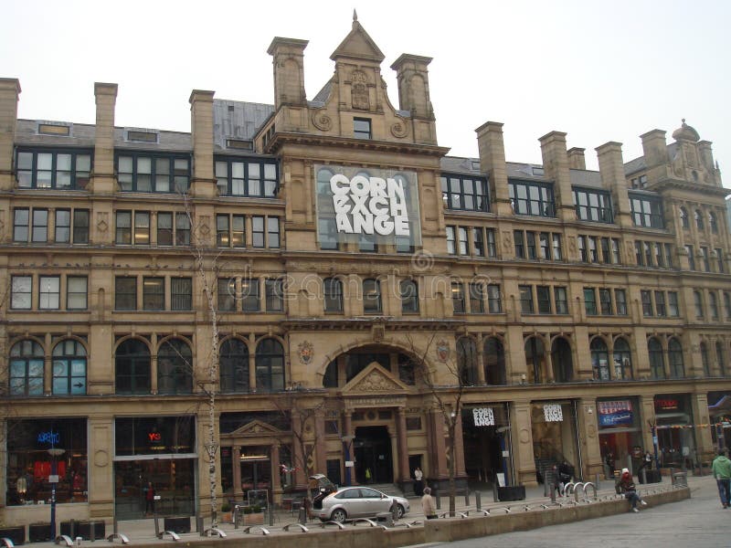 THe Corn Exchange Building In Manchester Editorial Stock Image - Image ...