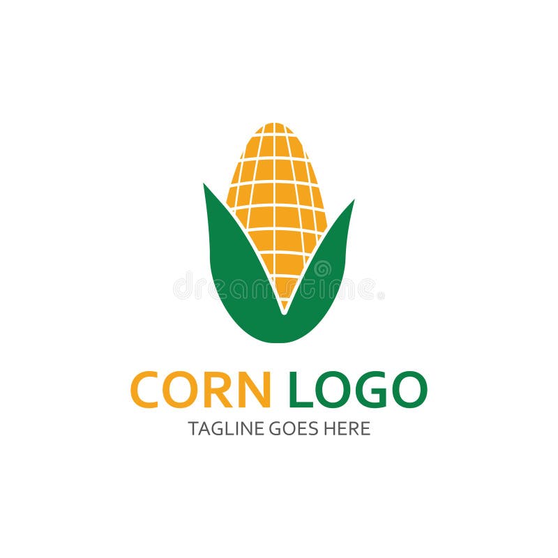 Corn Farm Abstract Design Logo Template Stock Vector - Illustration of ...