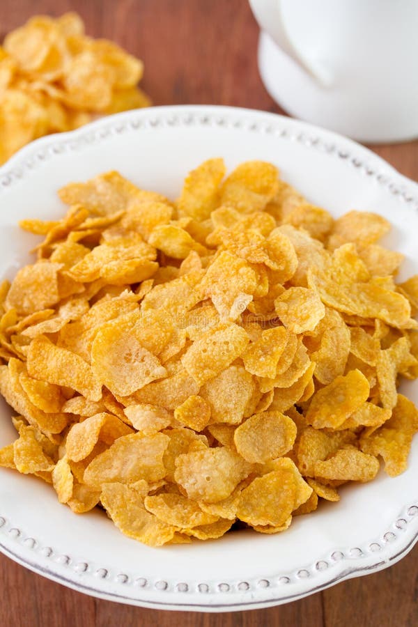 Corn flake stock image. Image of bowl, vintage, tasty - 41295935