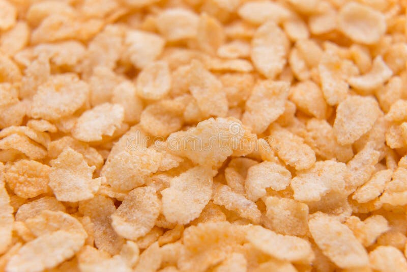 Corn-flakes Background and Texture Stock Photo - Image of cornflakes ...