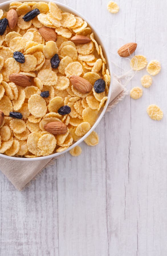 Corn Flakes stock photo. Image of sweet, healthy, flakes - 31563858