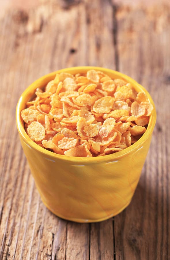 Corn flakes stock photo. Image of yellow, flakes, crispy - 49432384