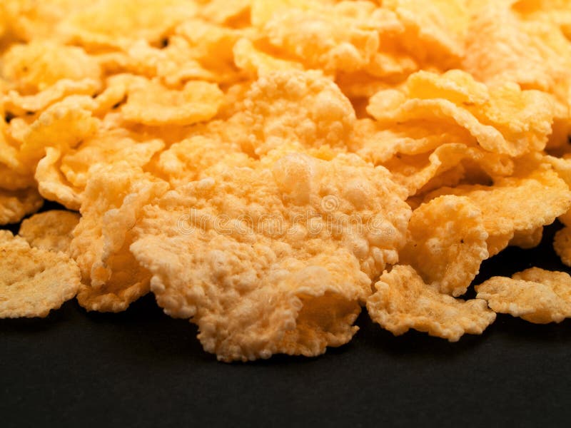 Corn flakes stock image. Image of isolated, indoors, flakes - 48844607