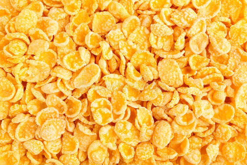 Corn flakes stock photo. Image of sweet, bumpy, nutritious - 64631892