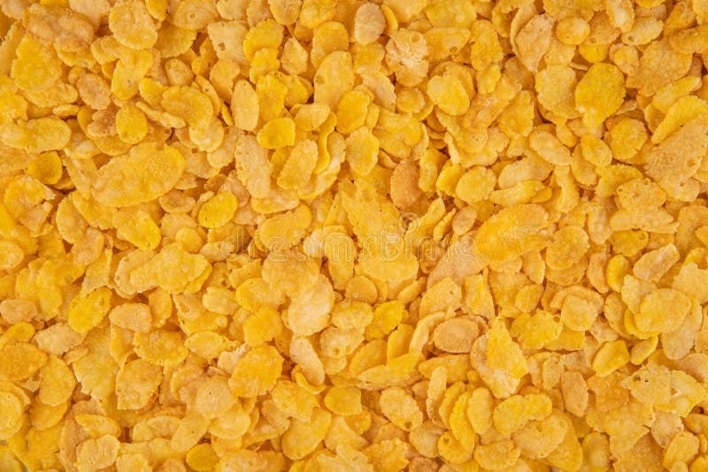 Corn Flakes Texture - Corn Flakes Closeup Stock Photo - Image of food ...