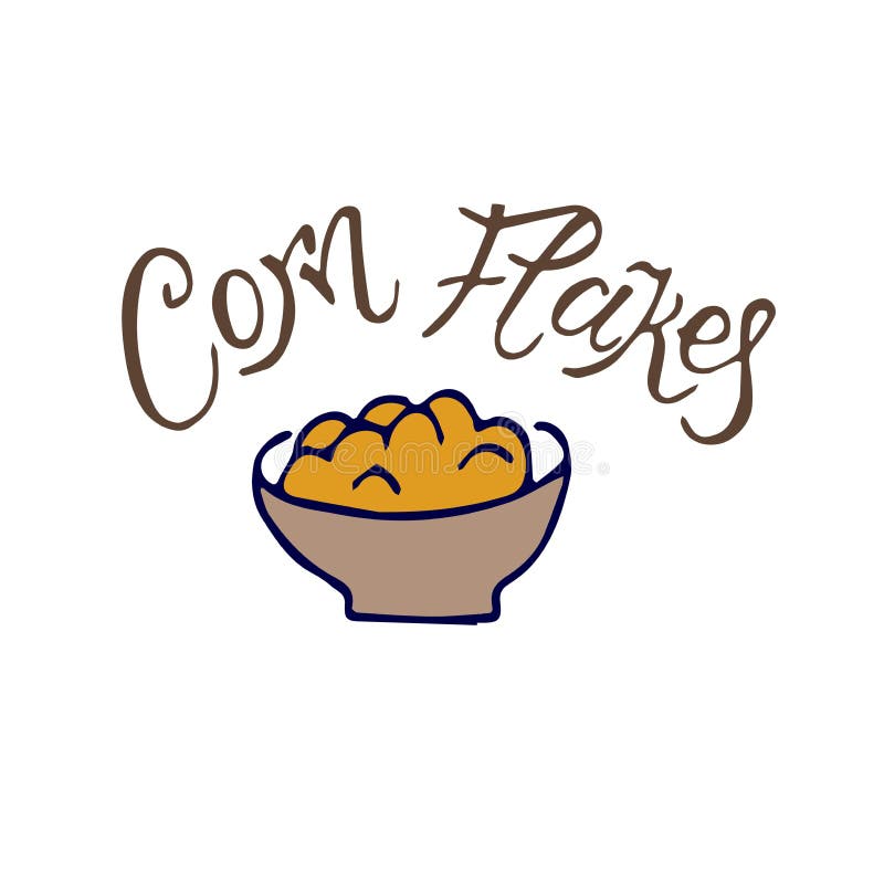 Corn Flakes Stock Illustrations – 855 Corn Flakes Stock Illustrations ...