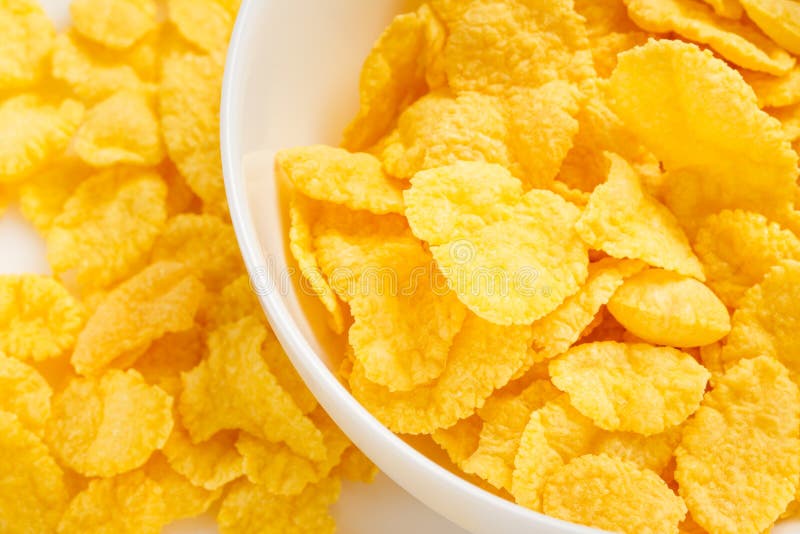 Corn flakes stock photo. Image of diet, corn, delicious - 16838704